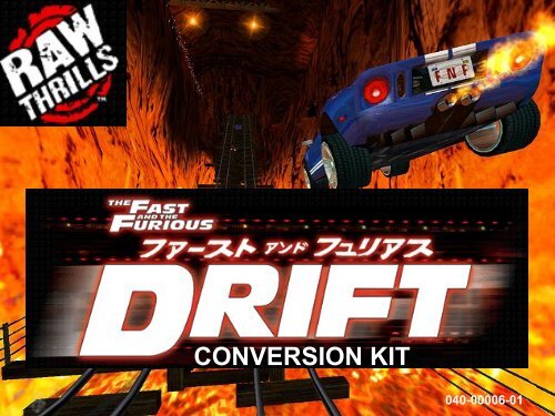 Conversion Kit Raw Thrills Inc