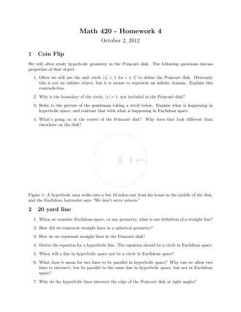 Math 420 - Homework 4