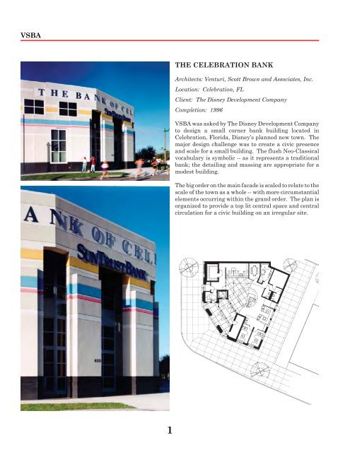 Bank Building Design Plan