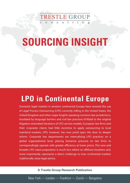 TG Sourcing Insight - LPO in Europe - Trestle Group