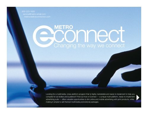 800-223-1600 service@metro-email.com metrocreativeconnection ...