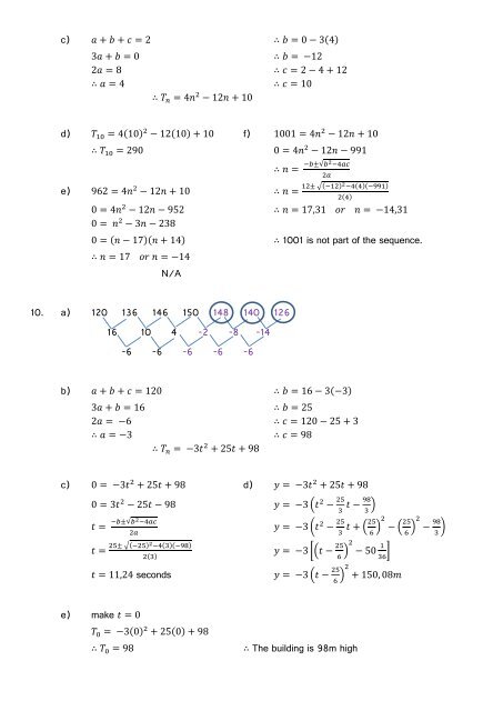 c) ( ) d) ( ) ( ) f) e)