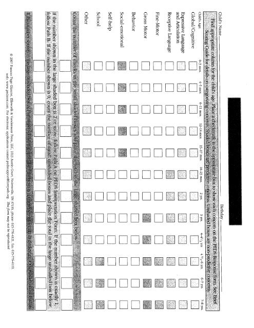 Printable Peds Form - Printable Forms Free Online