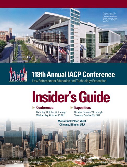 IACP 2011 Insider's Guide - PDF - Police Chief Magazine