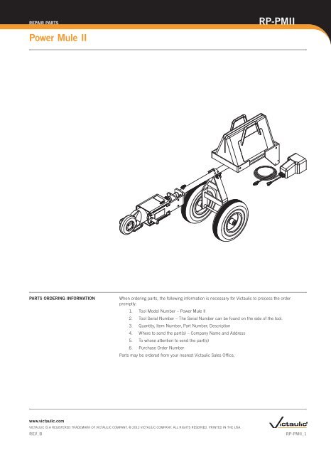 Power Mule II RP-PMII - Victaulic