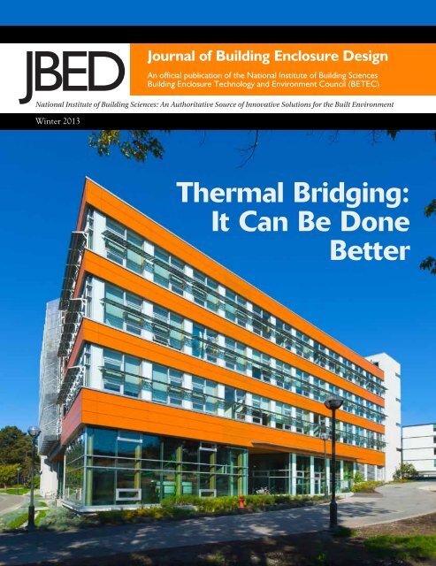 (JBED) - Winter 2013 - The Whole Building Design Guide