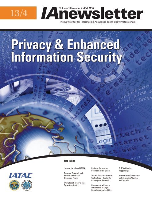 Privacy & Enhanced Information Security - IAC - Defense Technical ...