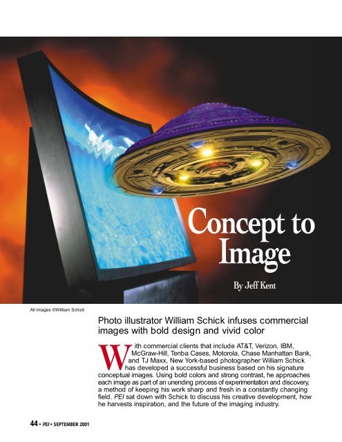 Photo illustrator William Schick infuses commercial ... - Schick Studio