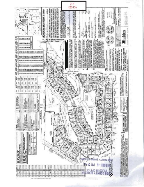 Z-3 (2013) - Zoning Analysis - Cobb County