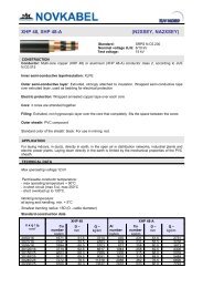 XHE 49, XHE 49-A - Novkabel