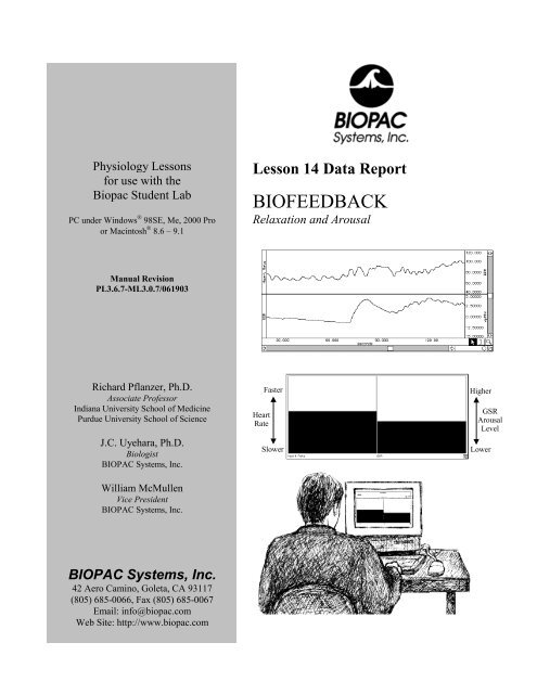 Lesson 14 Data Report - Biopac