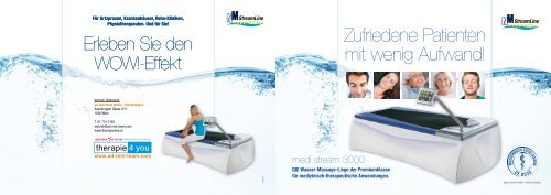 medistream 3000 Med. Druckstrahlmassage - Ad rem team