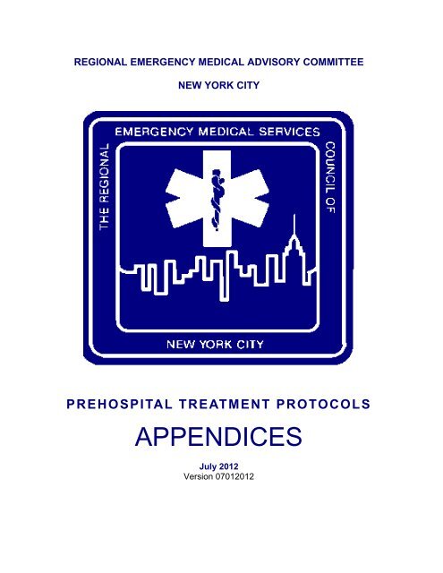 REMAC Prehospital Treatment Protocols - The Regional Emergency ...