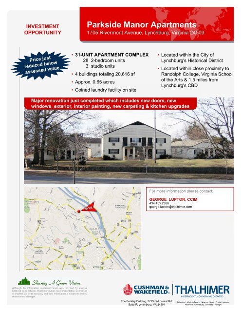 Parkside Manor Apartments - Thalhimer
