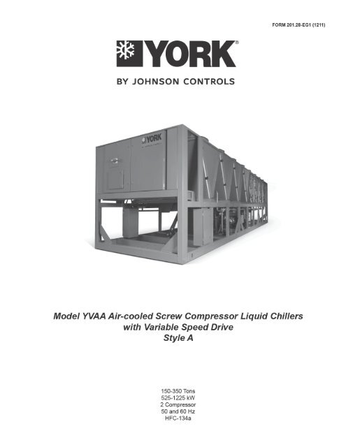 Model YVAA Air-cooled Screw Compressor Liquid ... - Usair-eng.com