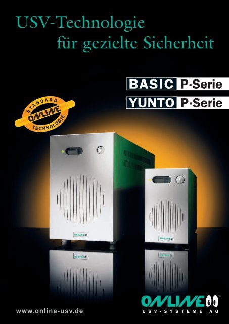 Datenblatt - Online USV Systeme