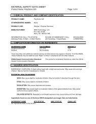Instructions for Polysulfide Sealant Removal Using PolyGone® 310 ...