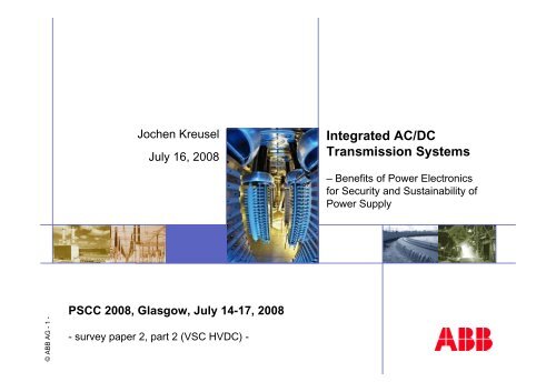 HVDC Light - Siemens
