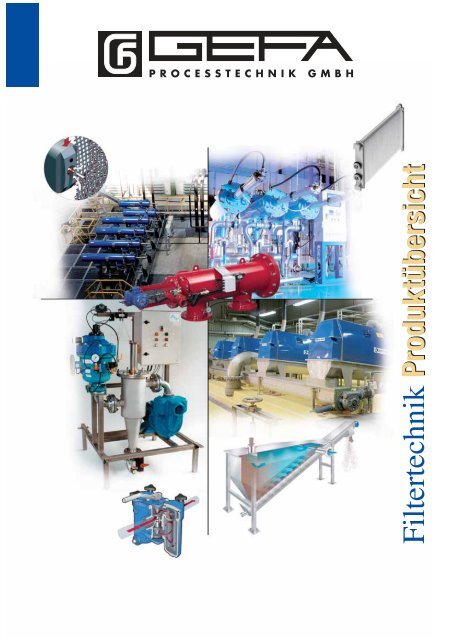 Produktübersicht - GEFA Processtechnik GmbH
