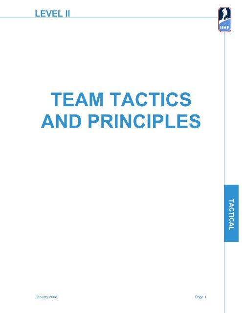 TACTICAL LEVEL II - IIHF
