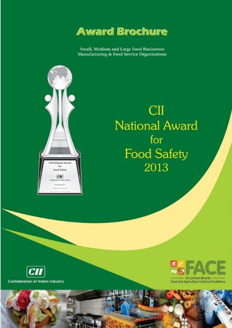 Award Brochure 2012 - Food and Agriculture Centre of Excellence