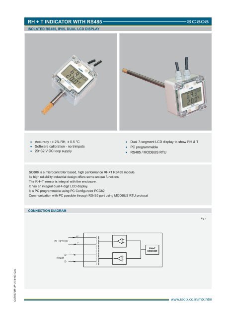 catalog - Radix Process Instrumentation