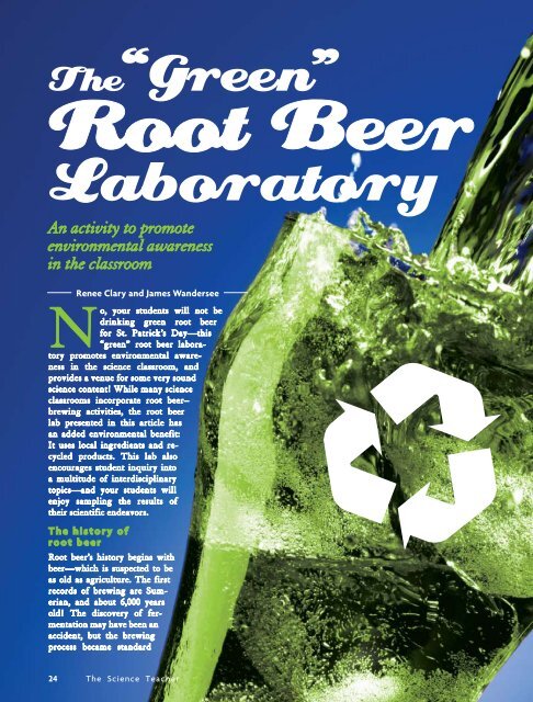 An activity to promote environmental awareness in the classroom