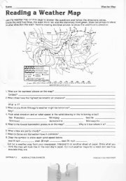 Key to Weather Map Symbols â Packet - CCSD Blogs