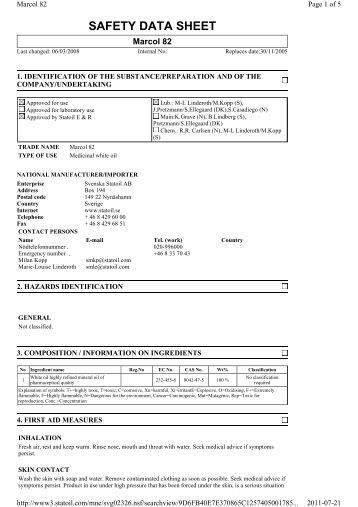 SAFETY DATA SHEET Solvent 60 - IQ Logistics
