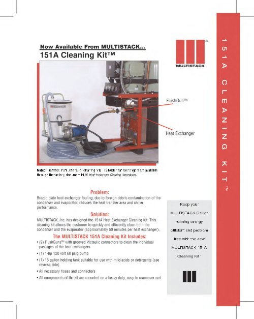 151A Cleaning Kit - Multistack