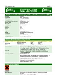 SAFETY DATA SHEET TASKI Tapi TR 103 - Joo Yong