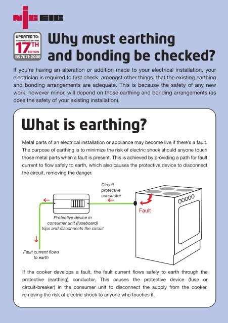 Earthing and Bonding - ES Electrical