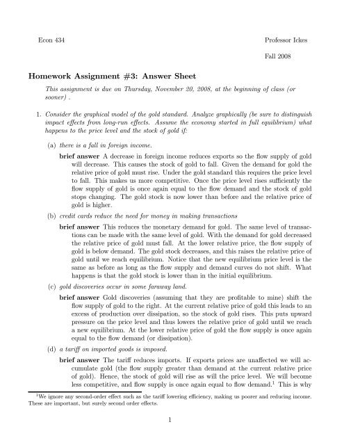 Homework Assignment #3: Answer Sheet