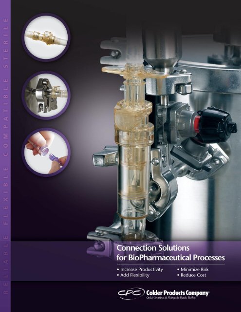 Connection Solutions for BioPharmaceutical Processes