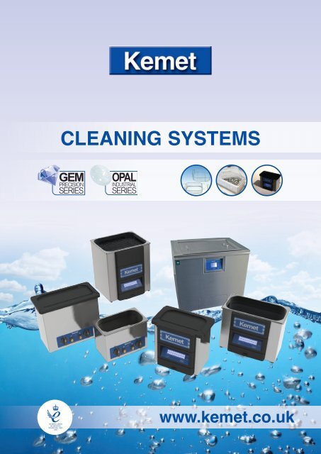 Kemet ultrasonic cleaning catalogue - Kemet International