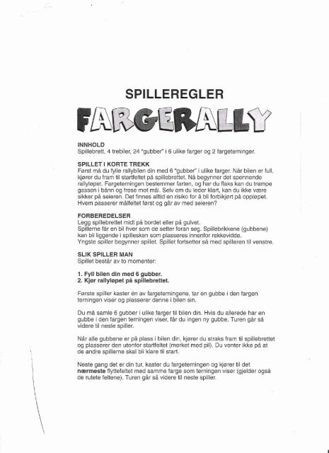 Spillet Spilleregler Logo Spillfabrikken (@spillfabrikken) Tipsy Er