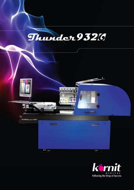 (PDF) Kornit 932 Thunder DTG Brochure - Hirsch International Corp.