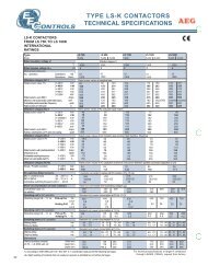 Siemens DP Contactor Cross Reference Chart - EE Controls.com