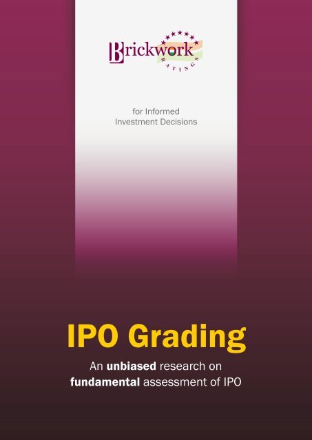 IPO Grading - Brickwork Ratings