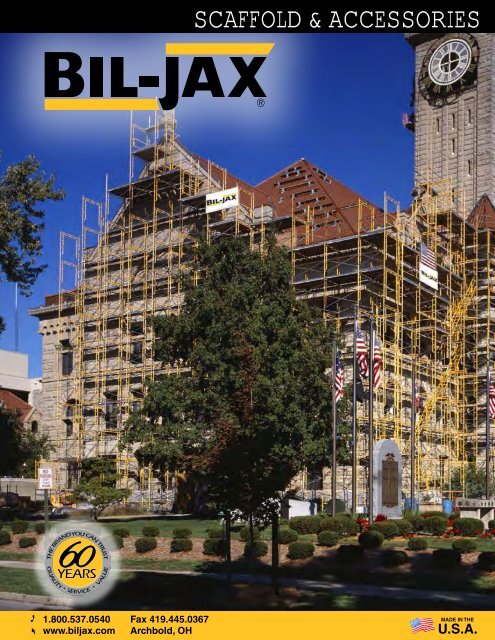 Bil-Jax Scaffolding Catalog - Brock White