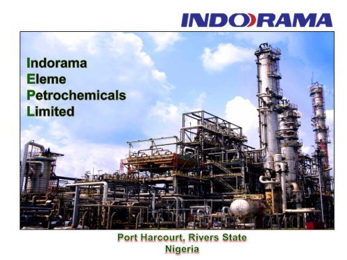 Download Brochure - Indorama Eleme Petrochemicals Limited