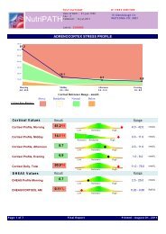 Sample Report CDSA4 - NutriPATH