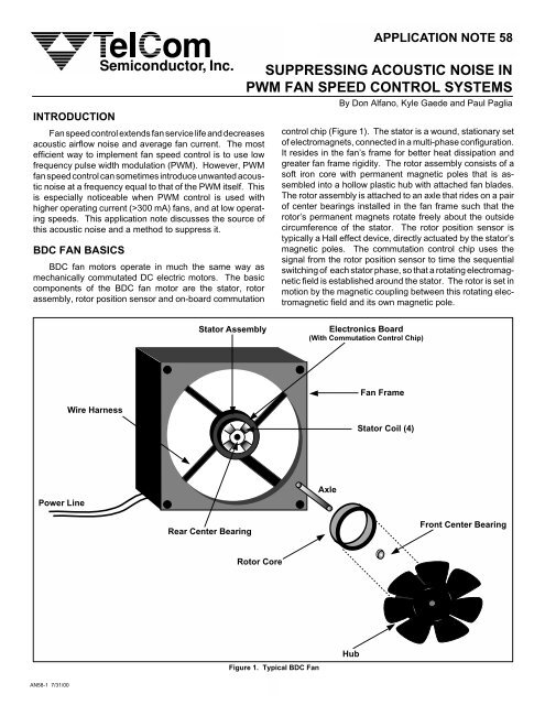 suppressing acoustic noise in pwm fan speed control ... - PCSilencioso
