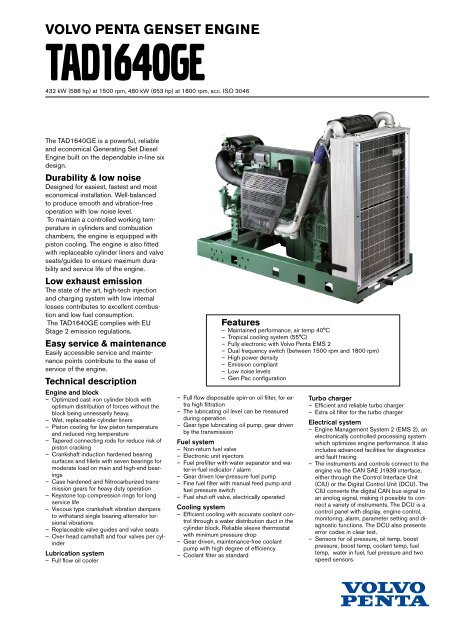 TAD 1640 GE