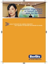 Berlitz Test of Speaking Skills