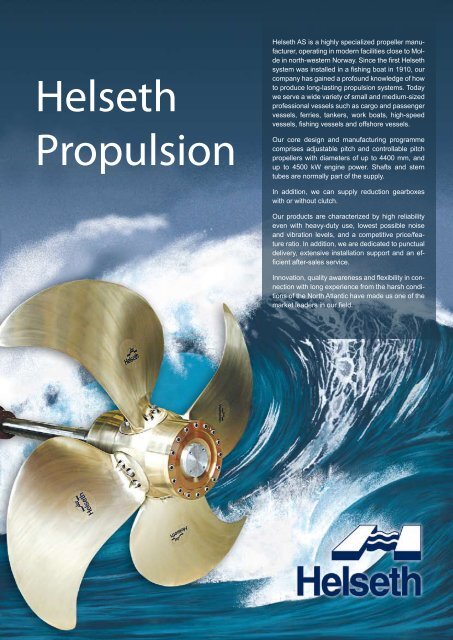 Helseth Propulsion - Helseth AS