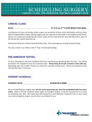 Maternity Pre-admission Form - Pregnancy & Childbirth Home