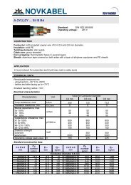 XHE 49, XHE 49-A - Novkabel