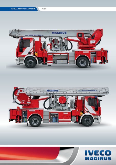 M 33 P AERIAL RESCUE PLATFORM - IVECO Magirus