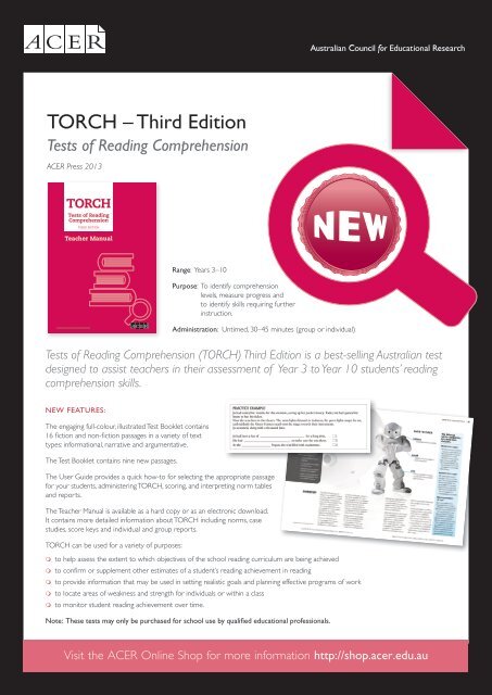 TORCH – Third Edition - ACER